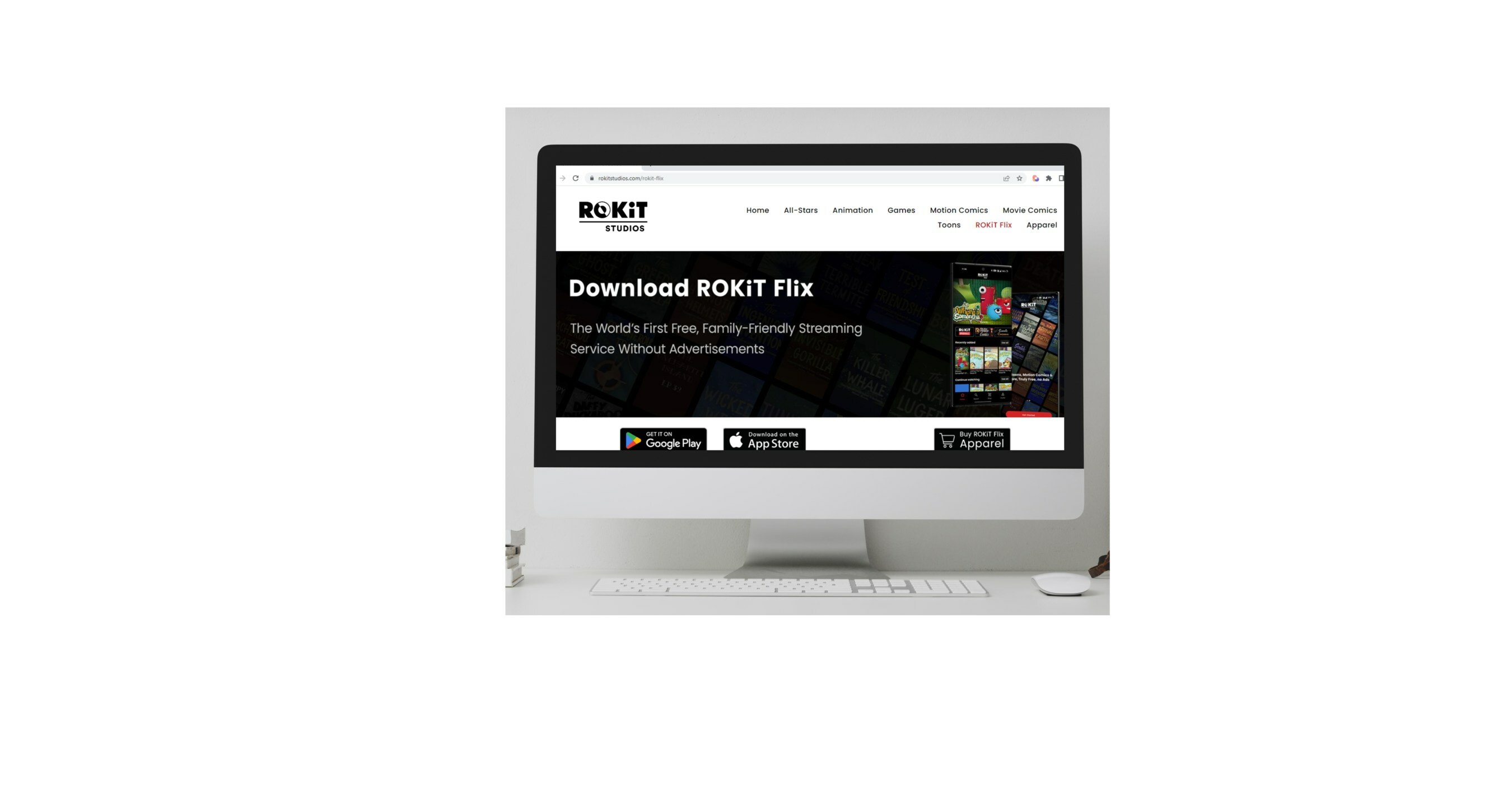 ROKiT Flix, the World's First No Cost or Catch, Family-Friendly Mobile ...