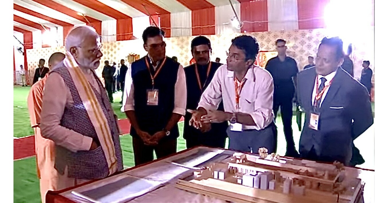 PM Modi launches the Crematorium Redevelopment by Edifice Consultants ...