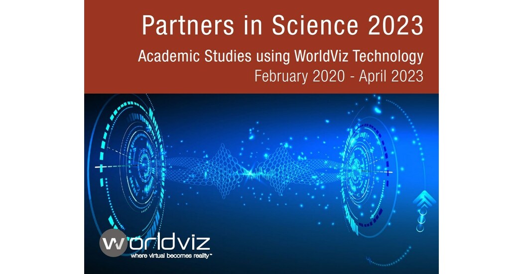 Virtual Reality Labs Powered by WorldViz Publish Over 560 Research Studies