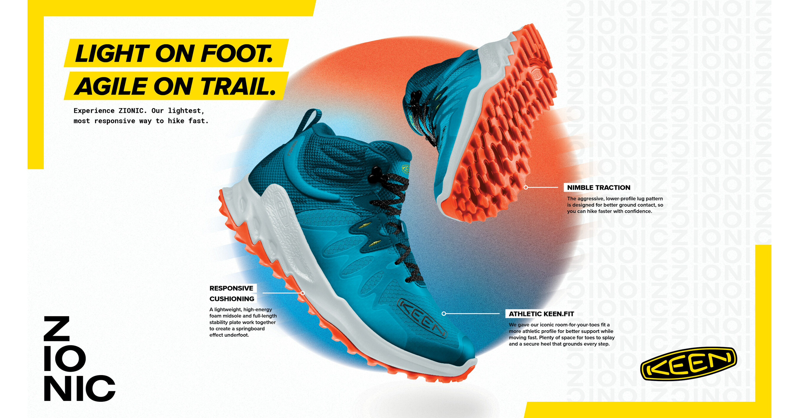 KEEN LAUNCHES FAST & LIGHT HIKING COLLECTION