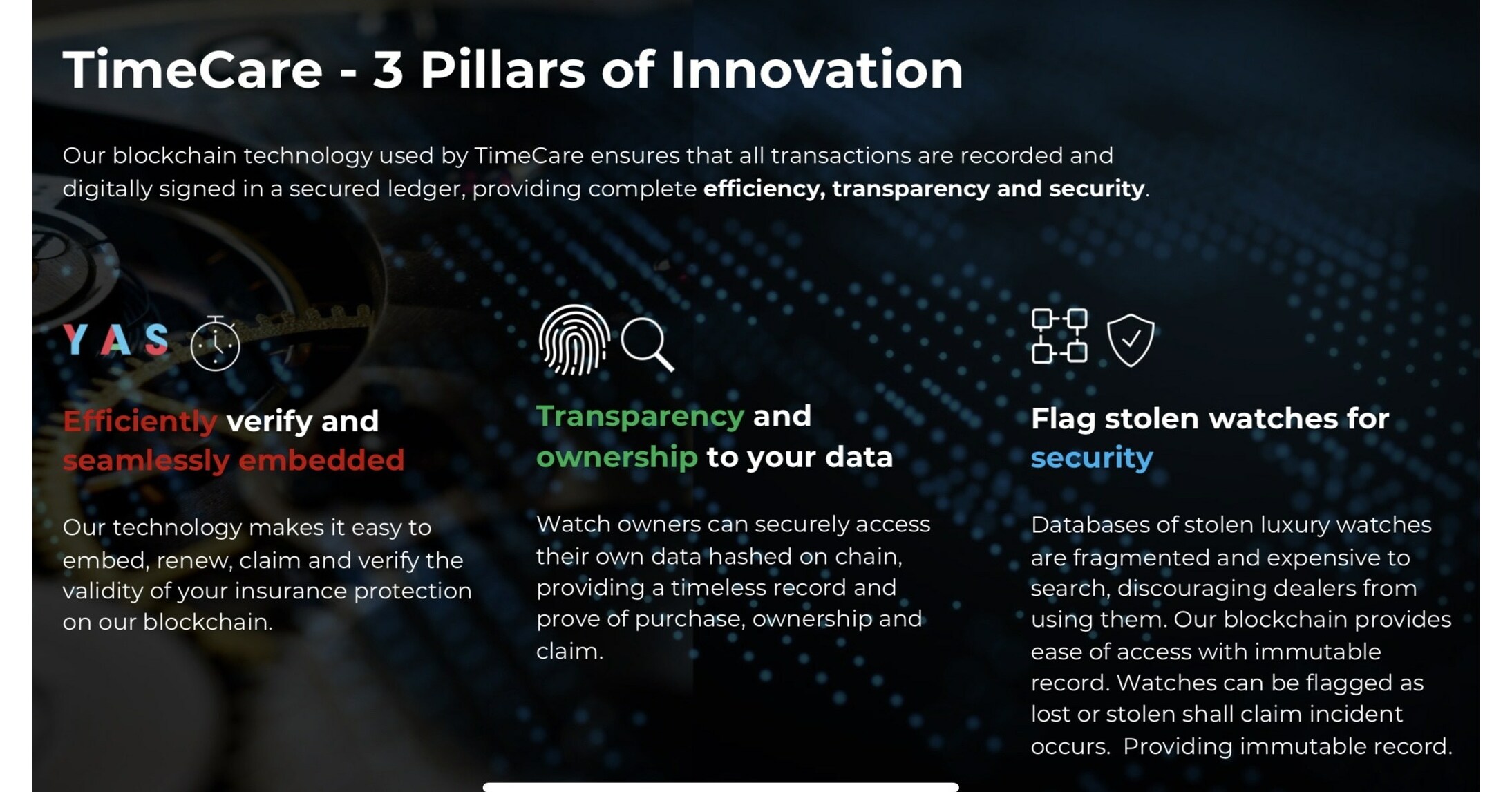 First Blockchain-Powered Luxury Watch Embedded Insurance