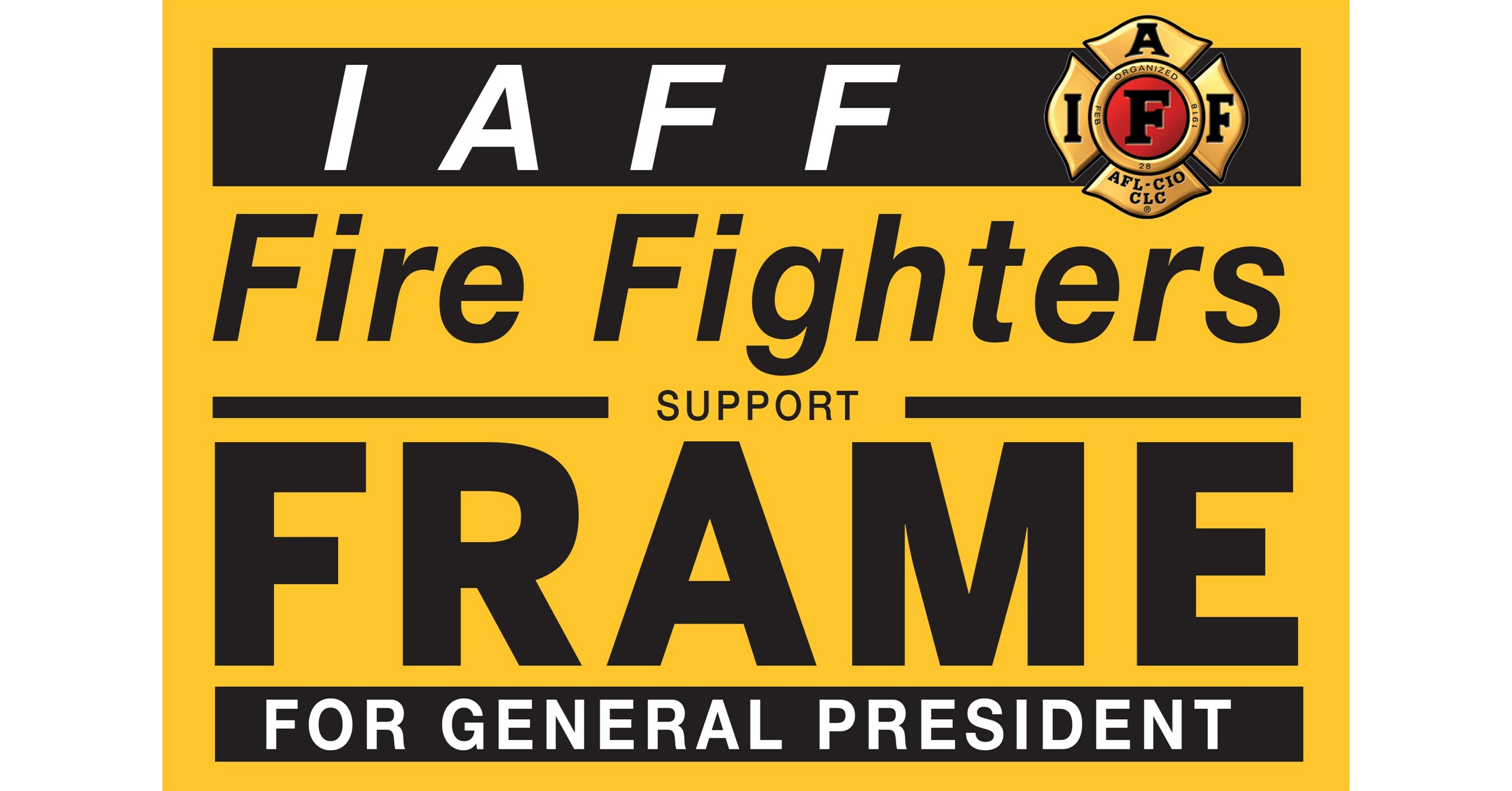 Braden Frame Announces Candidacy for IAFF General President