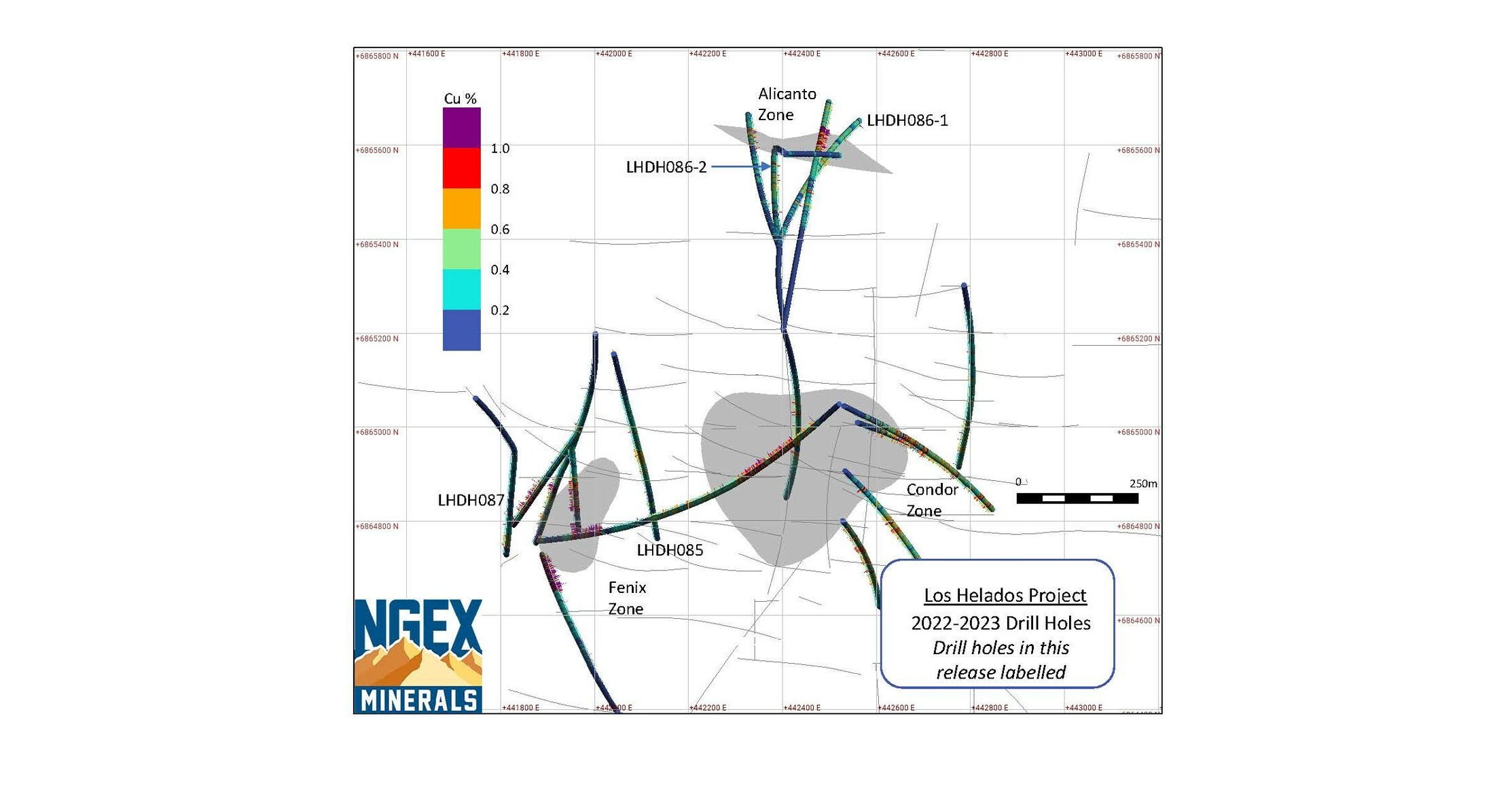 NGEx Minerals Drills 160m at 0.82% CuEq and 234m at 0.65% CuEq ...