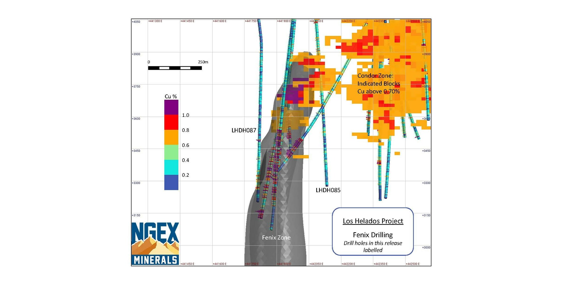 NGEx Minerals Drills 160m at 0.82% CuEq and 234m at 0.65% CuEq ...