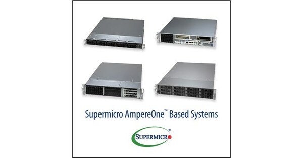 Supermicro Adds 192-Core ARM CPU Based Low Power Servers to Its Broad ...