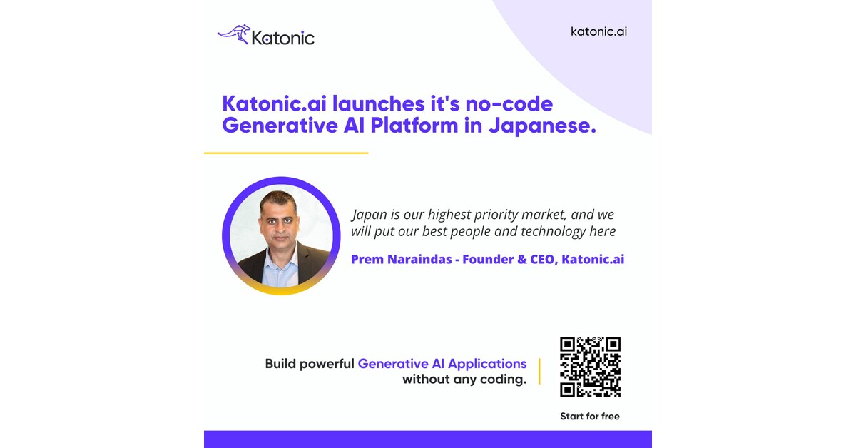 Katonic AI to help Japanese businesses securely embrace the power of Generative AI