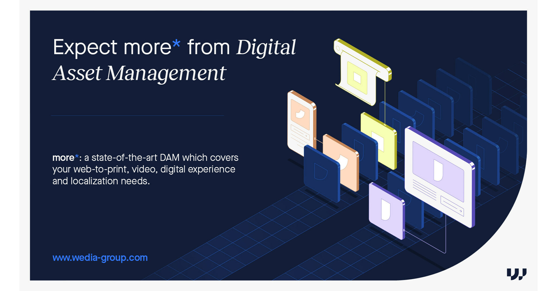 Wedia, Leader im Bereich Digital Asset Management, präsentiert ...
