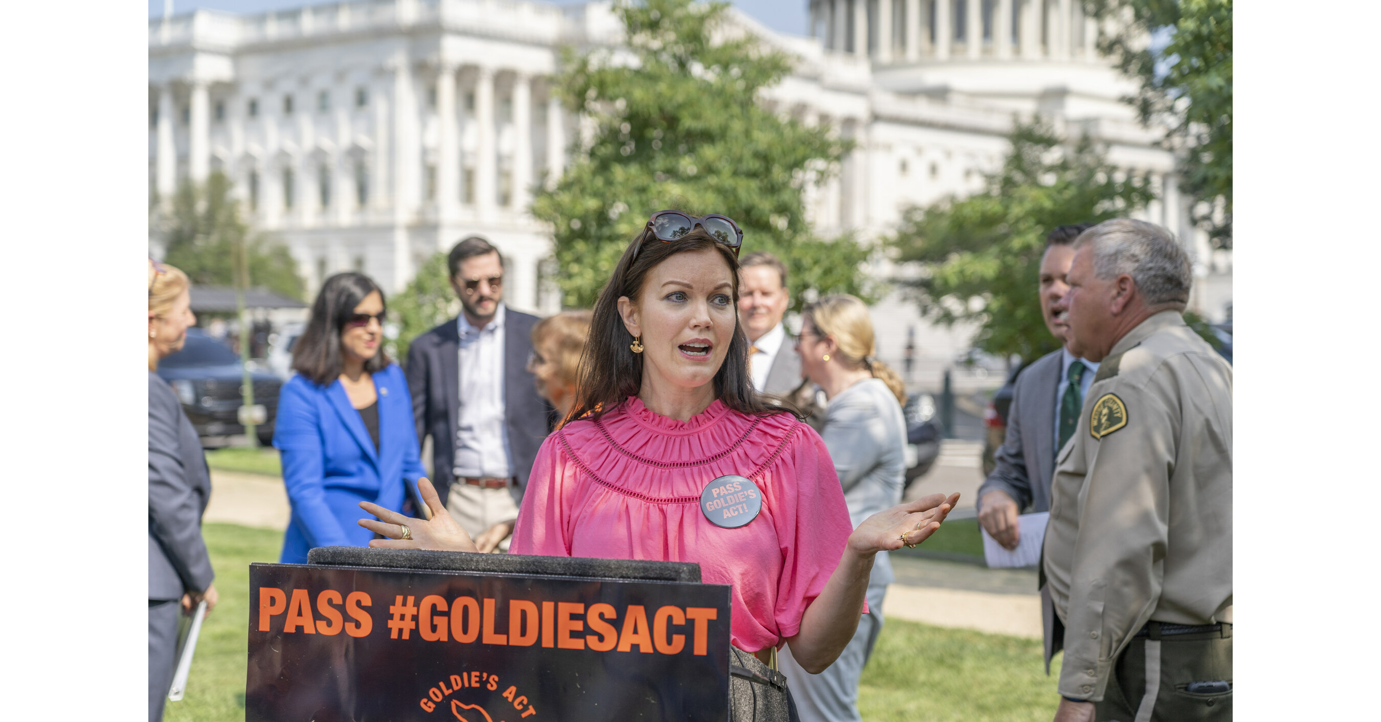 "Scandal" Actor Bellamy Young Joins Members of Congress and the ASPCA ...