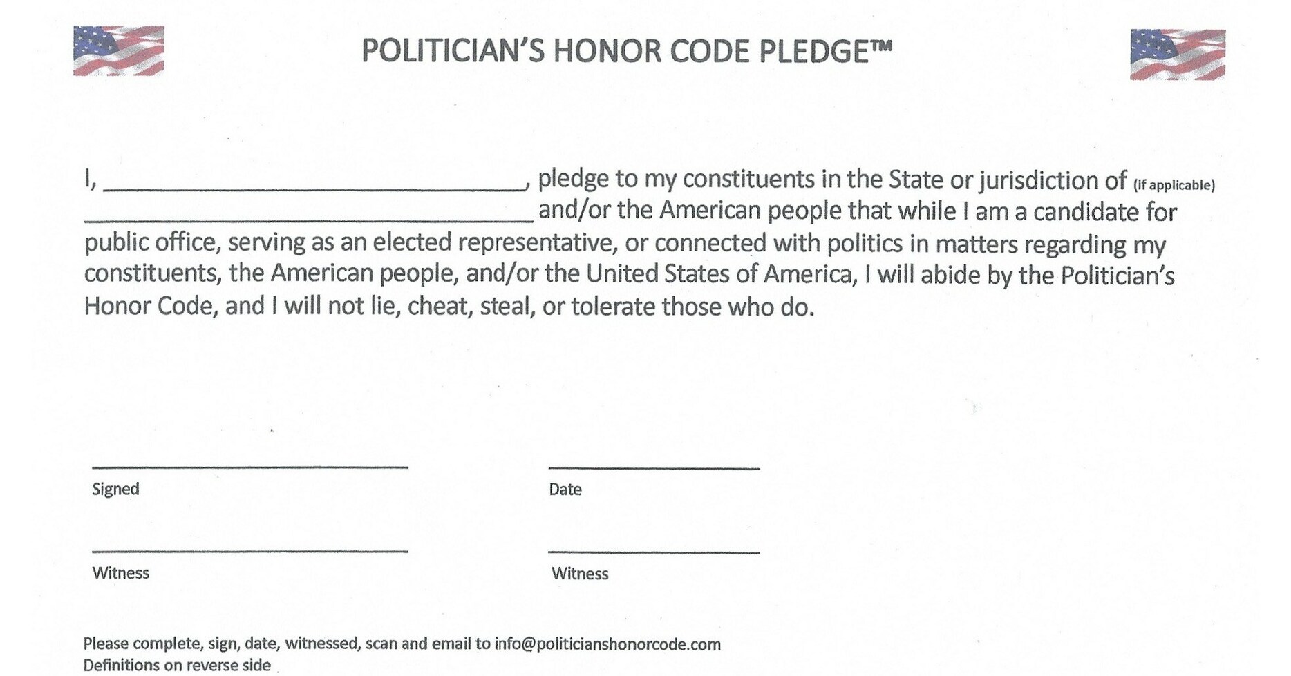 Politicians Honor Code Completes 1,500-mile Journey to an Office in ...