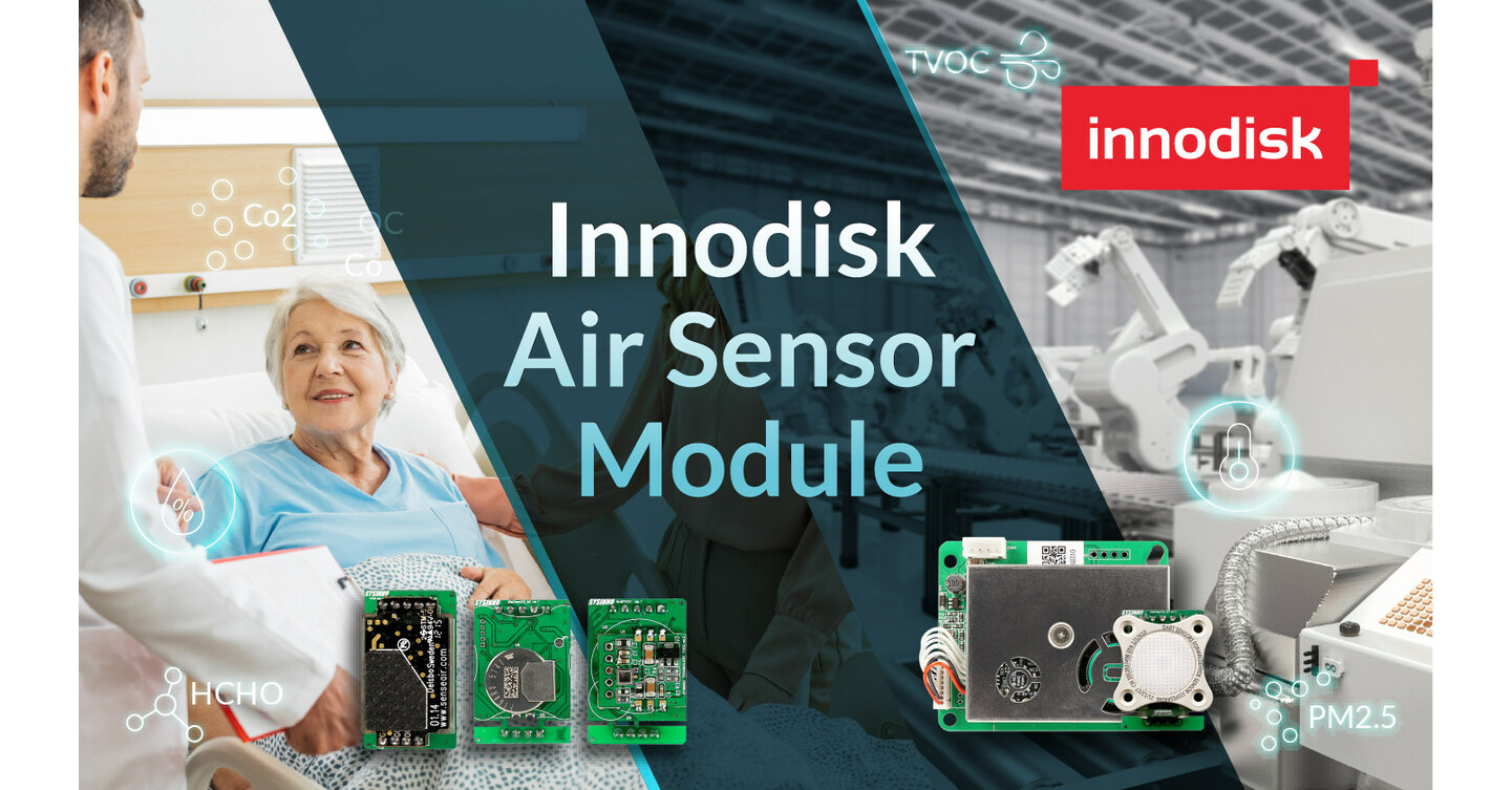 Innodisk Introduces Industrial Air Sensor Module Solution to Add Value ...