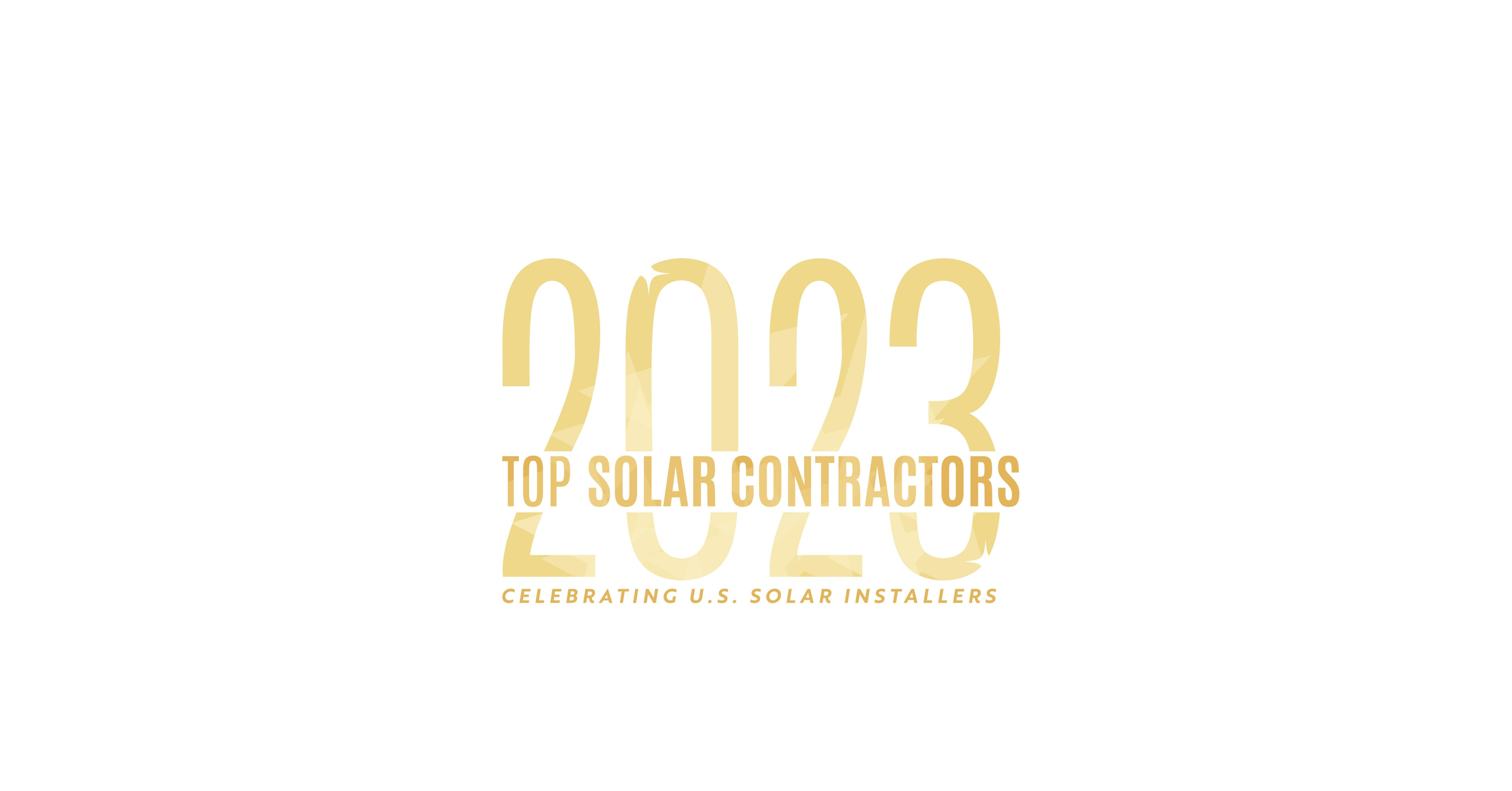 Solar Energy World is named a Top 10 Solar Installer for 2023