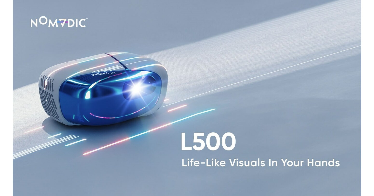 NOMVDIC launching the L500 on Kickstarter, the world's first portable ...