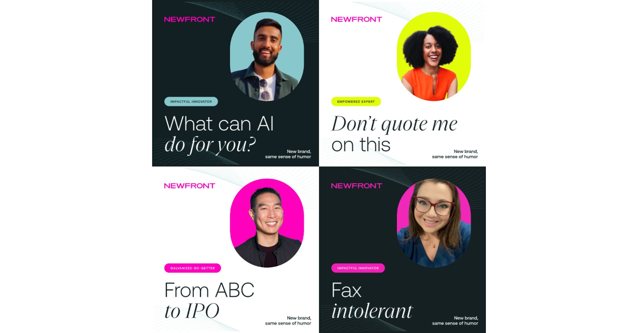 Insurance Brokerage Newfront Launches New Brand with Cross-Office ...