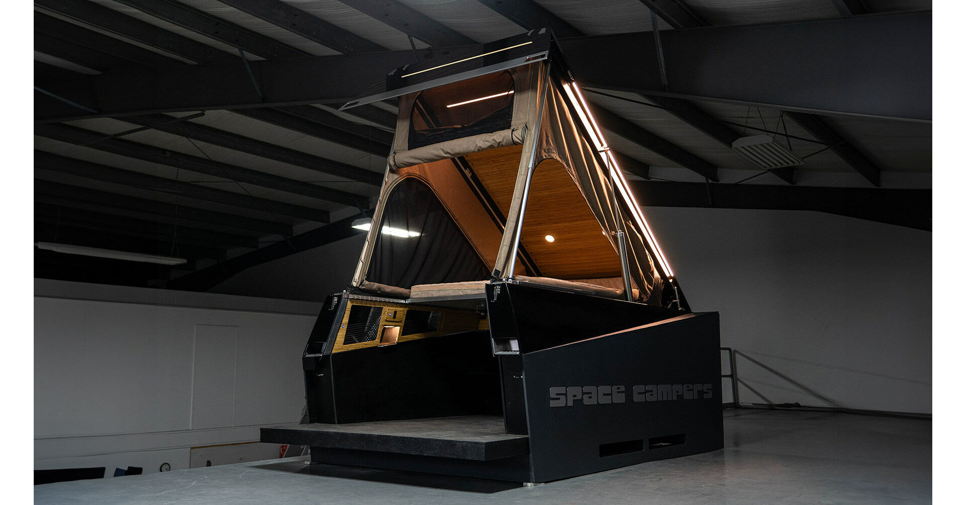 Space Campers reveals Cutting-edge Prototype for the Tesla Cybertruck