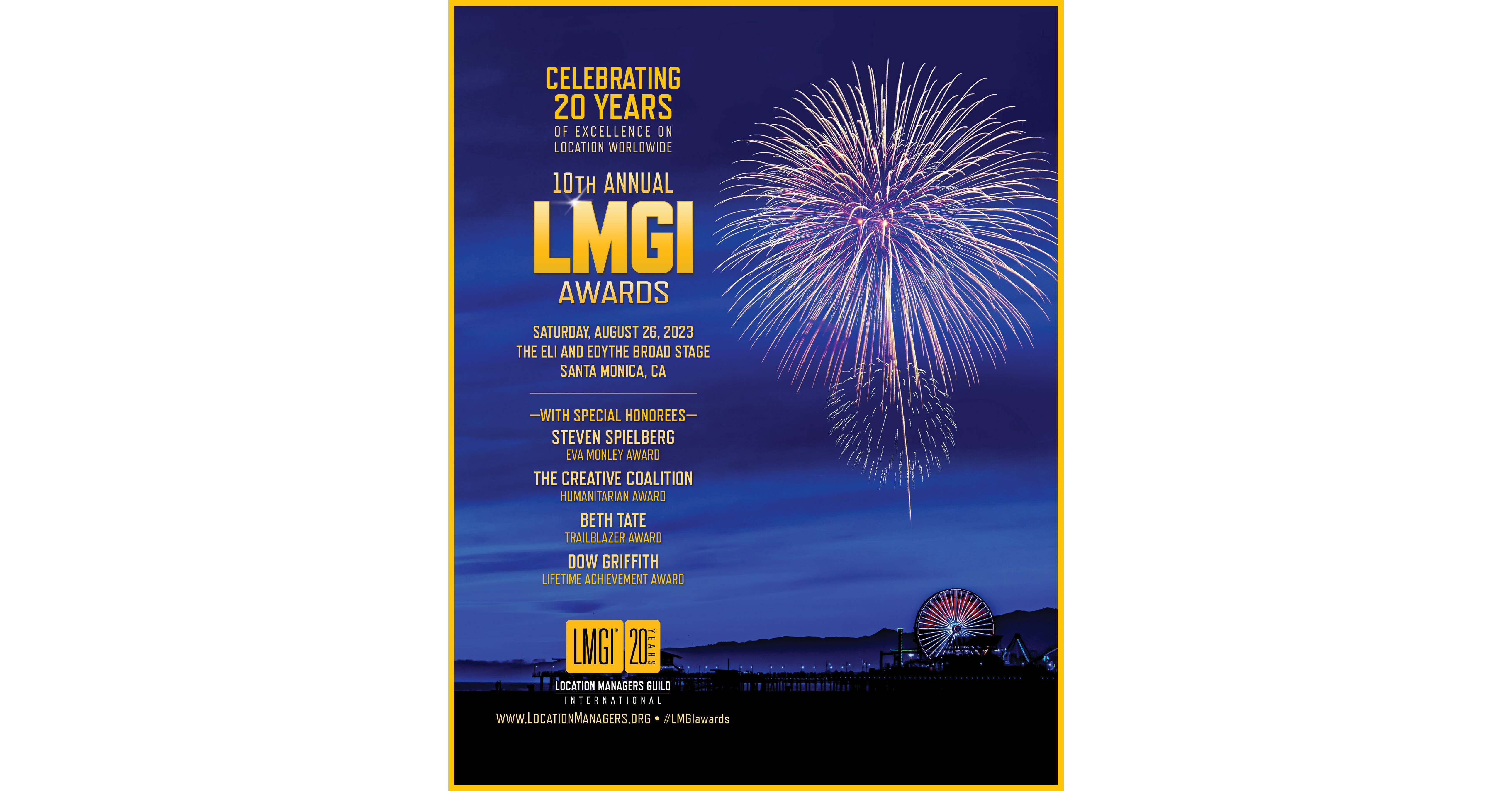 Steven Spielberg to Receive the Eva Monley Award from the Location ...