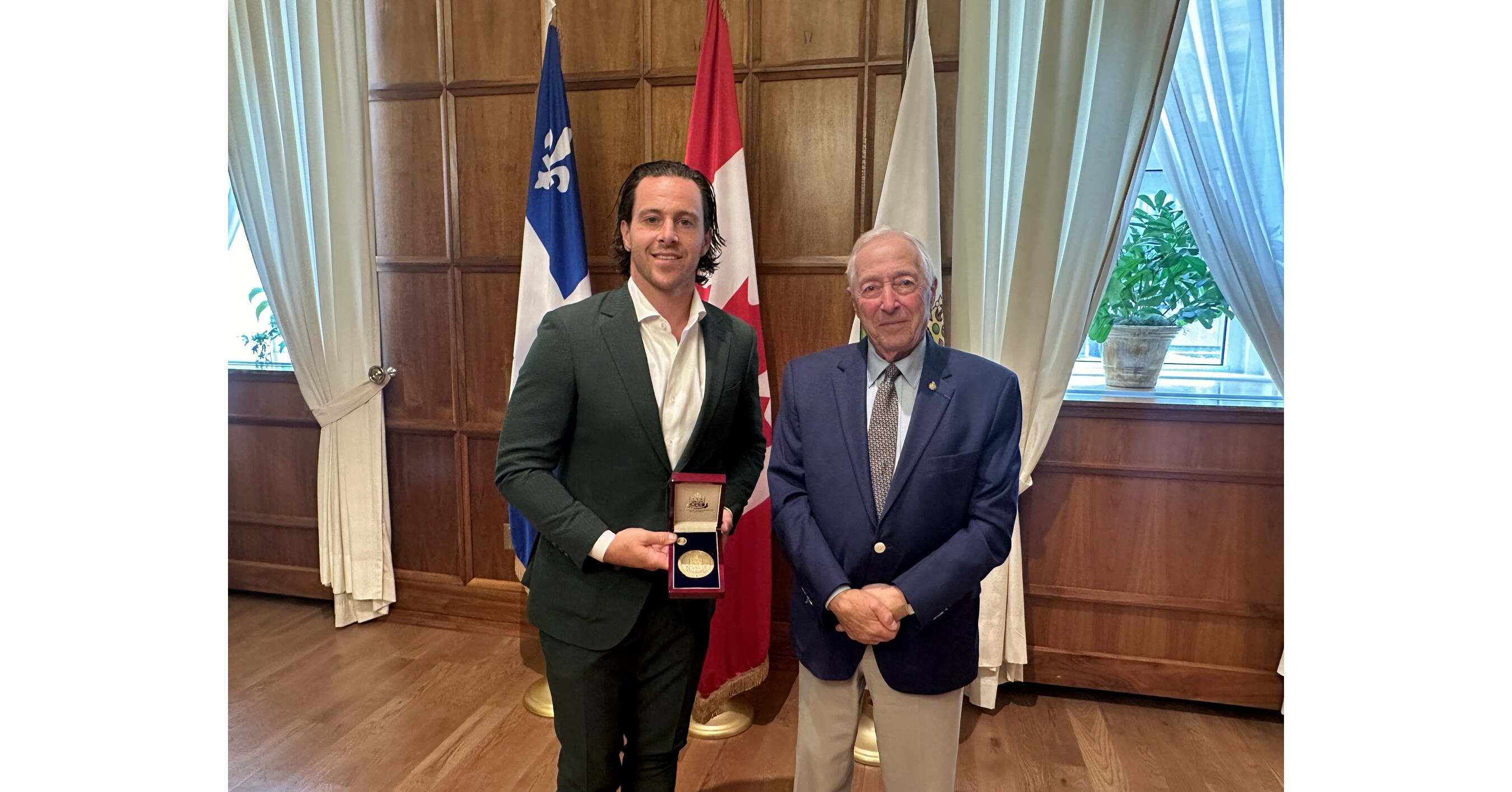 THE HONOURABLE J. MICHEL DOYON PRESENTED THE LIEUTENANT-GOVERNOR'S ...