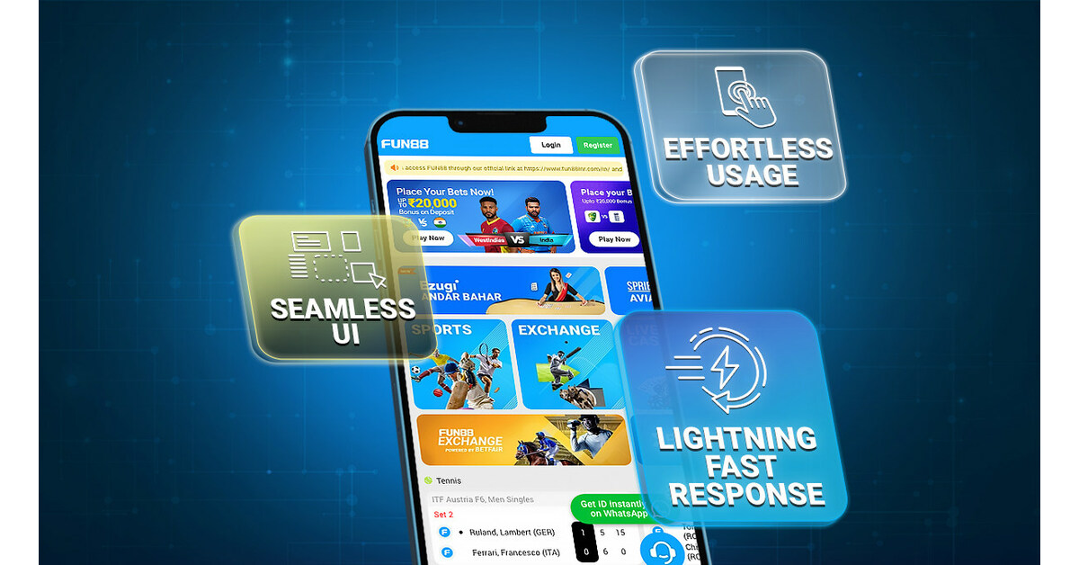 Fun88 India Unveils Revamped Mobile App to Elevate Online Betting ...