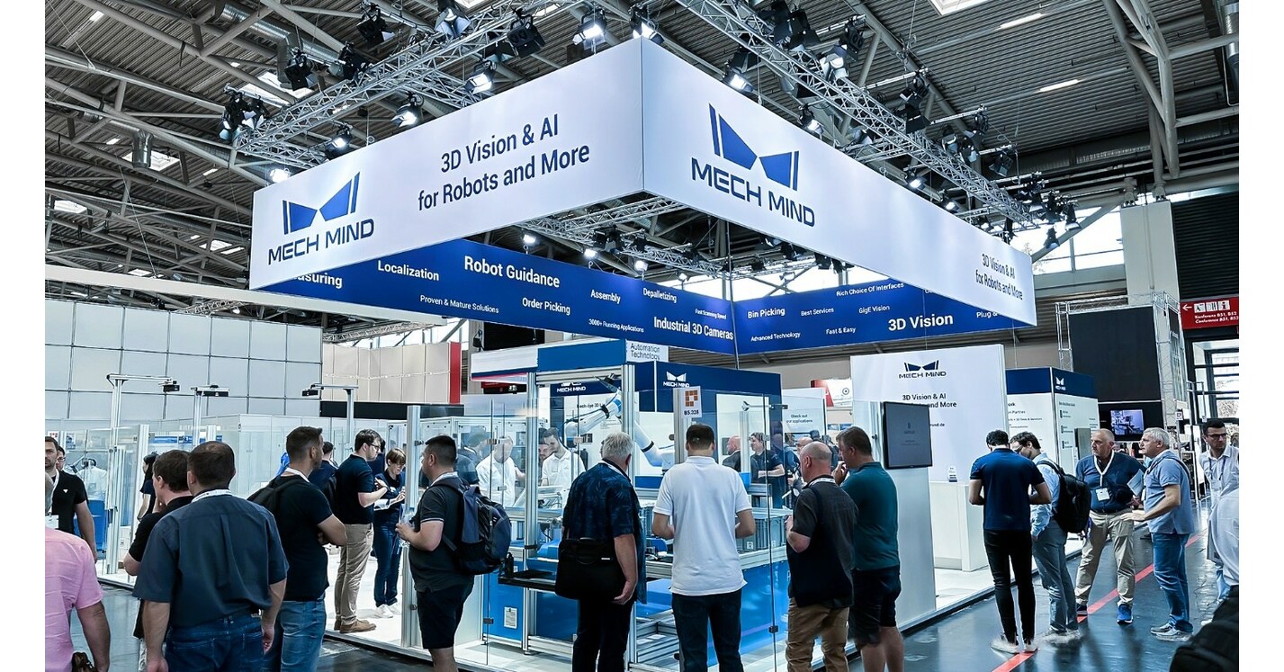 MECH-MIND ROBOTICS THRIVES AT AUTOMATICA 2023