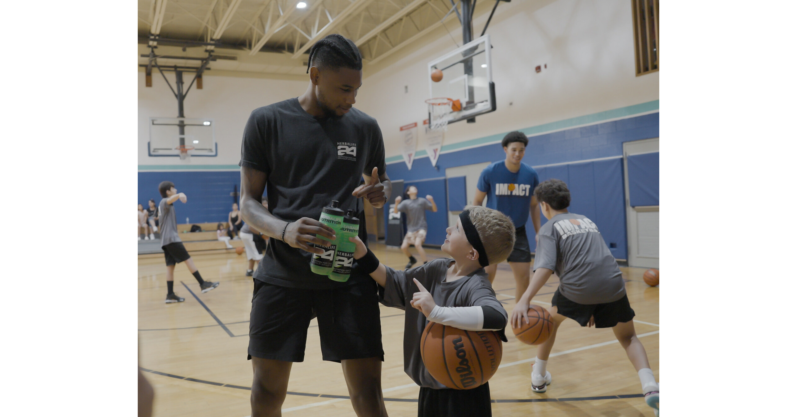 San Antonio Guard Blake Wesley and Veteran Pro Basketball Trainer Joe ...