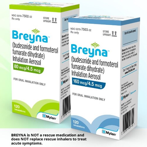 Viatris Announces Launch of Breyna™ (budesonide and formoterol fumarate ...