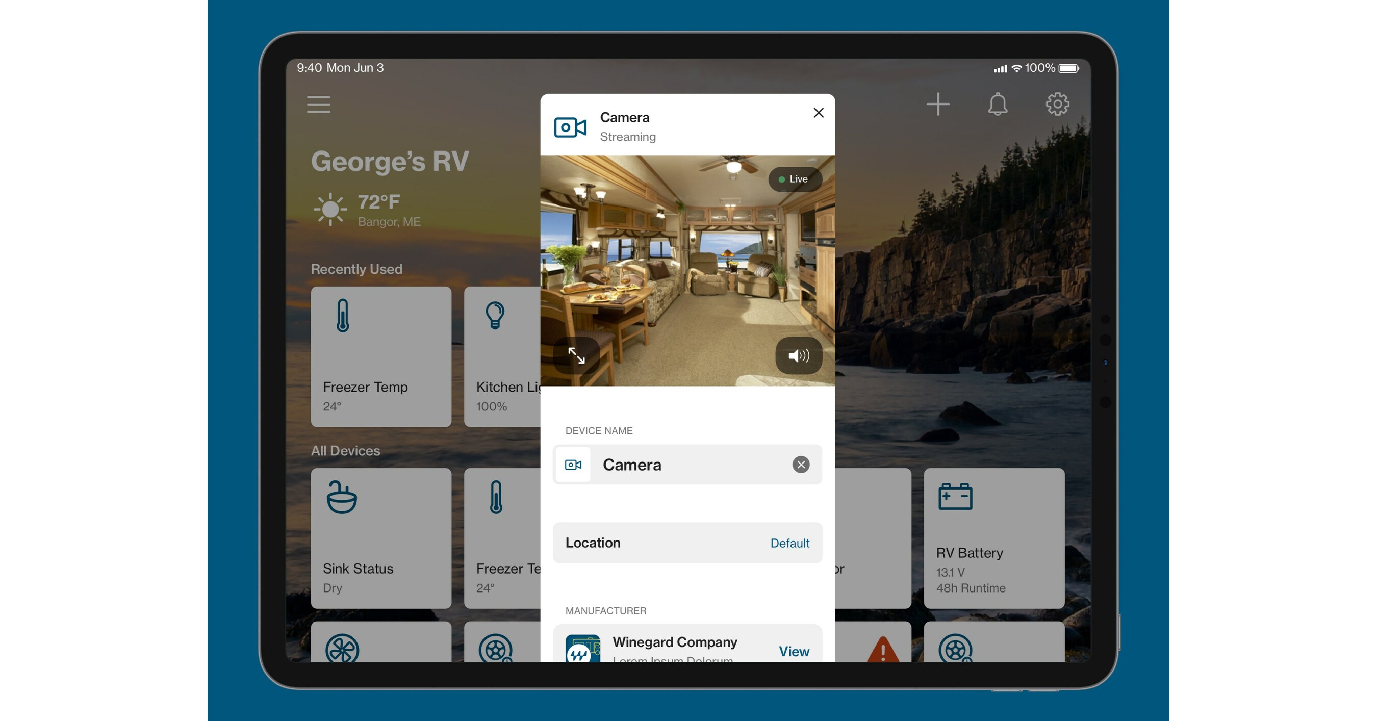 Winegard Introduces RV Halo to Turn Recreational Vehicles into Smart RVs