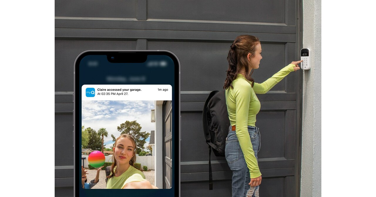 Ace Back-to-School With the myQ Smart Garage Video Keypad