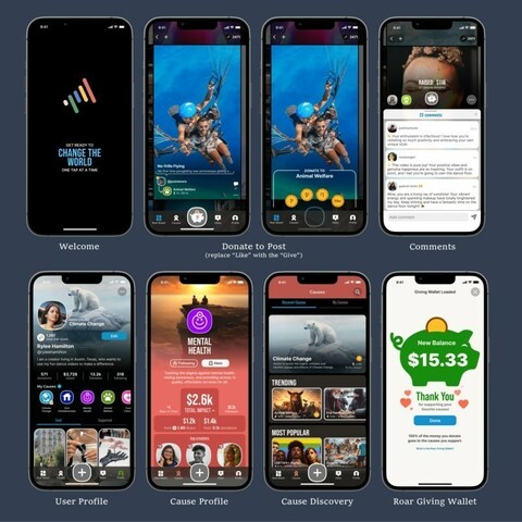 ROAR SOCIAL'S GAMIFIED GIVING EXPERIENCE NOW AVAILABLE EXCLUSIVELY IN ...