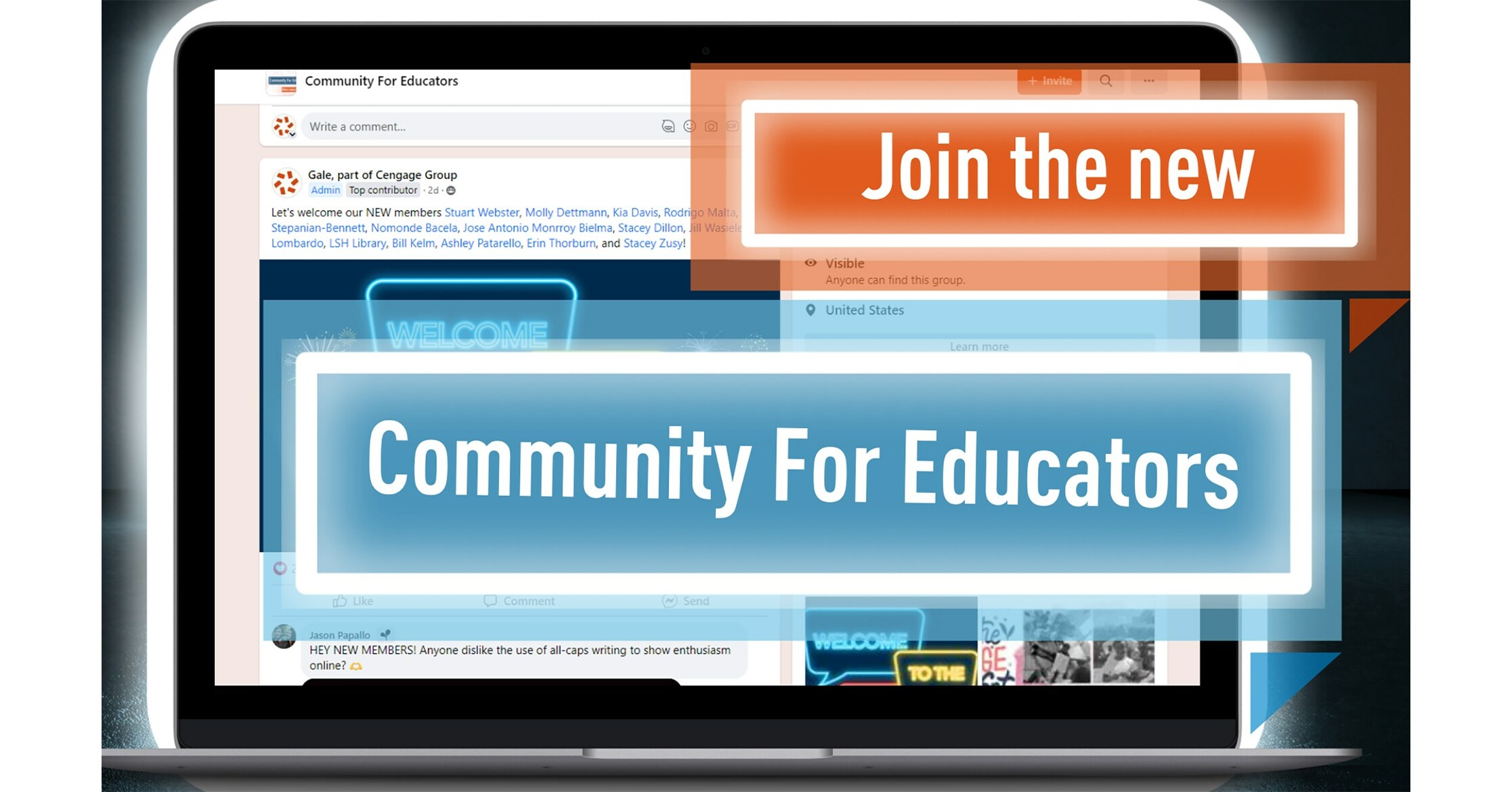 Gale Launches Online Community to Help Educators Thrive