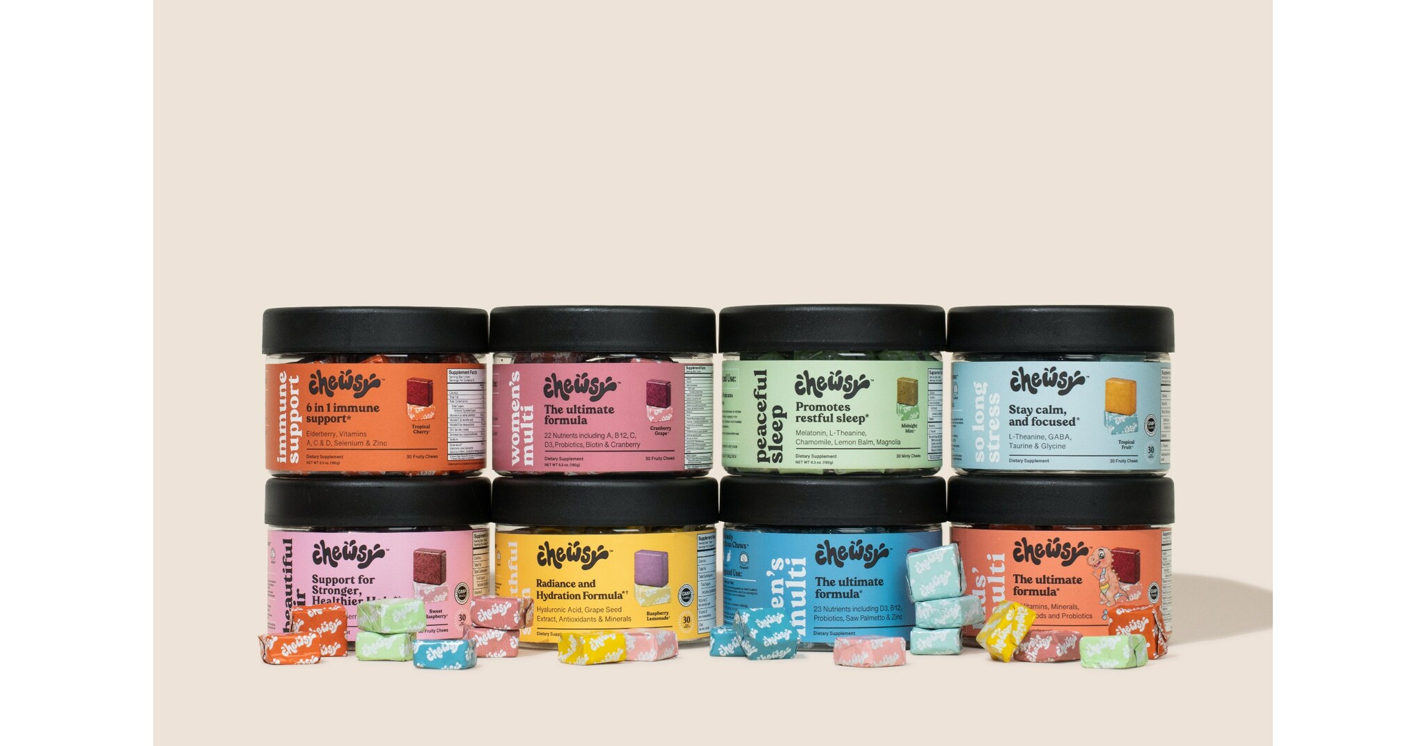 Celebrate National Wellness Month With Chewsy's Collection of Vitamin Chews