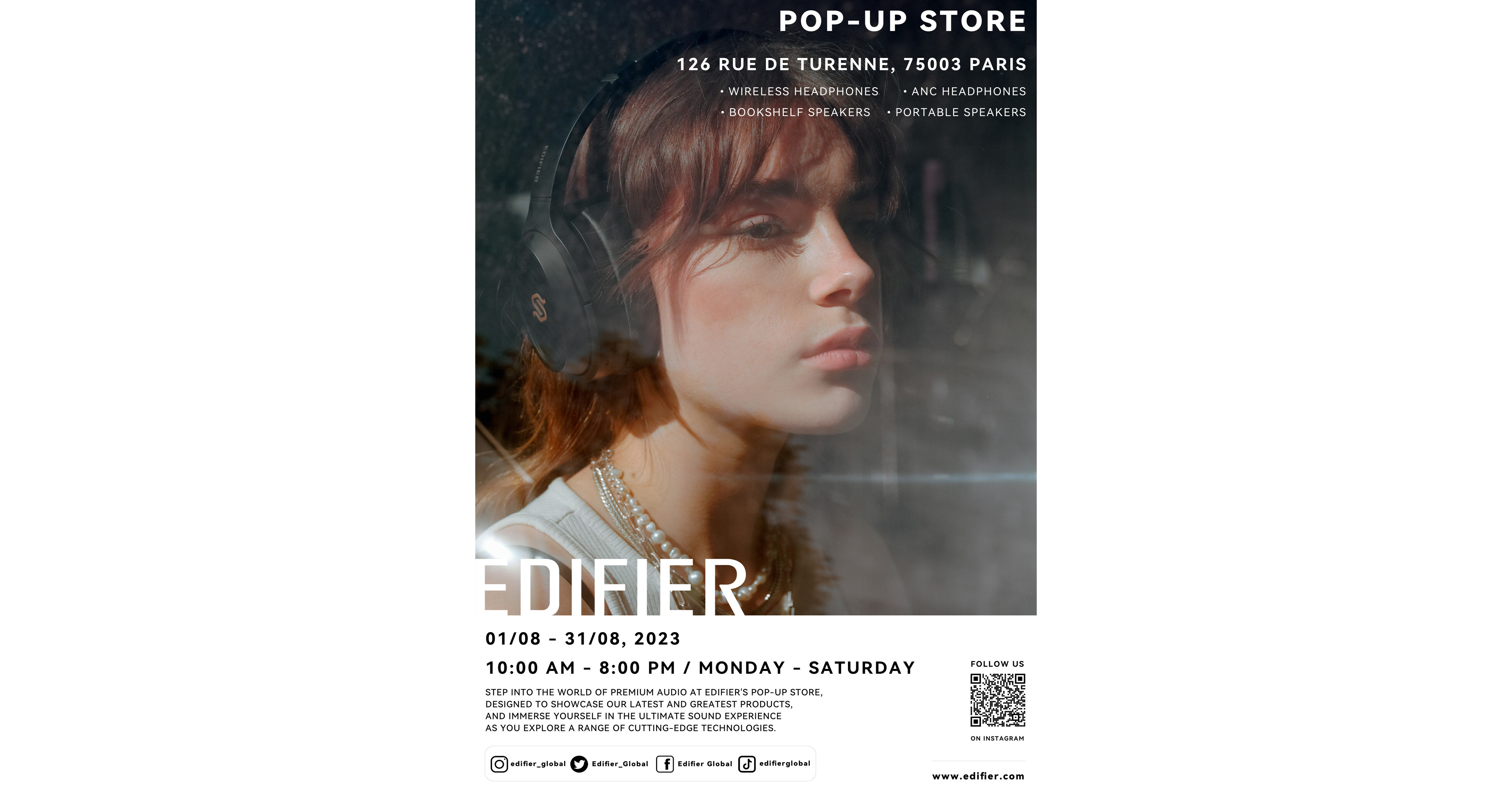 Edifier Opens First Pop-Up Store In Paris