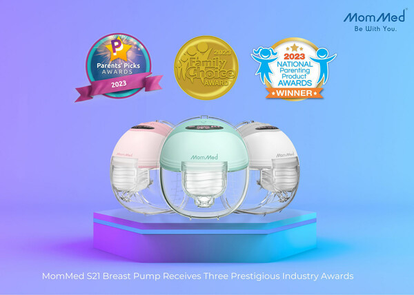 MomMed S21 Breast Pump Receives Three Prestigious Industry Awards