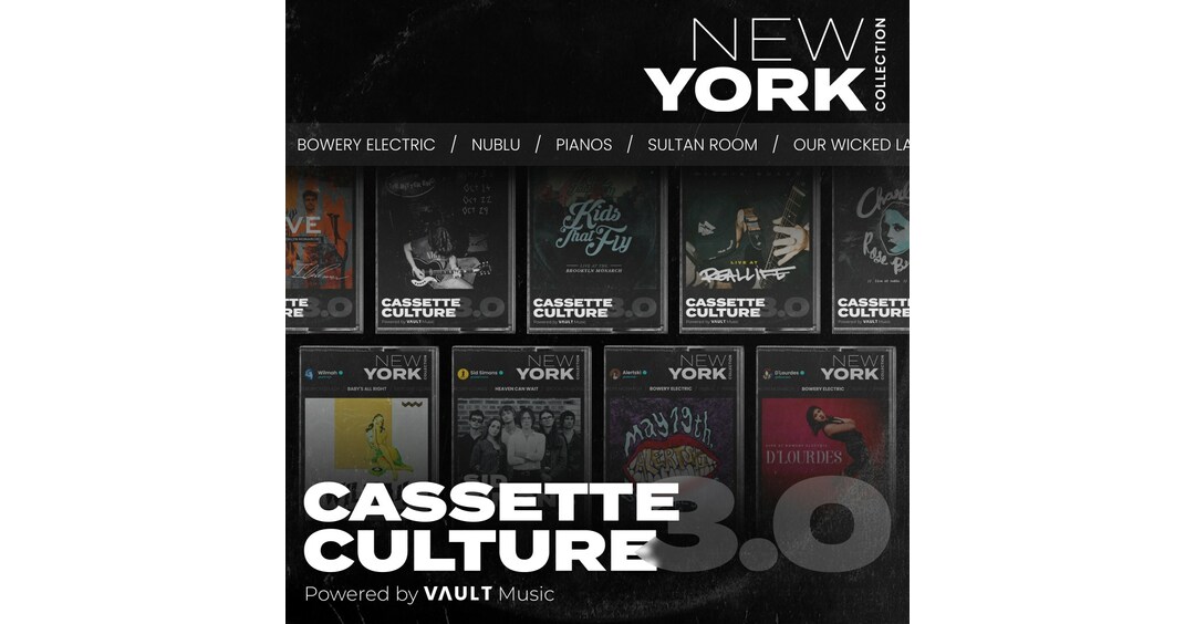 Vault Music Launches "Cassette Culture 3.0" With 50 Exclusive Live ...