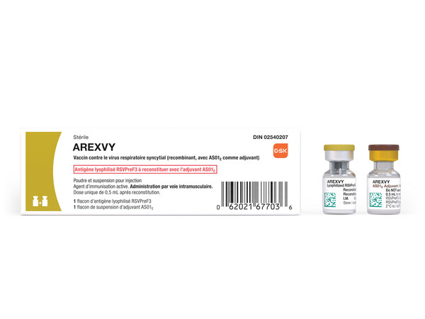 Arexvy de GSK, le premier vaccin contre le virus respiratoire syncytial ...