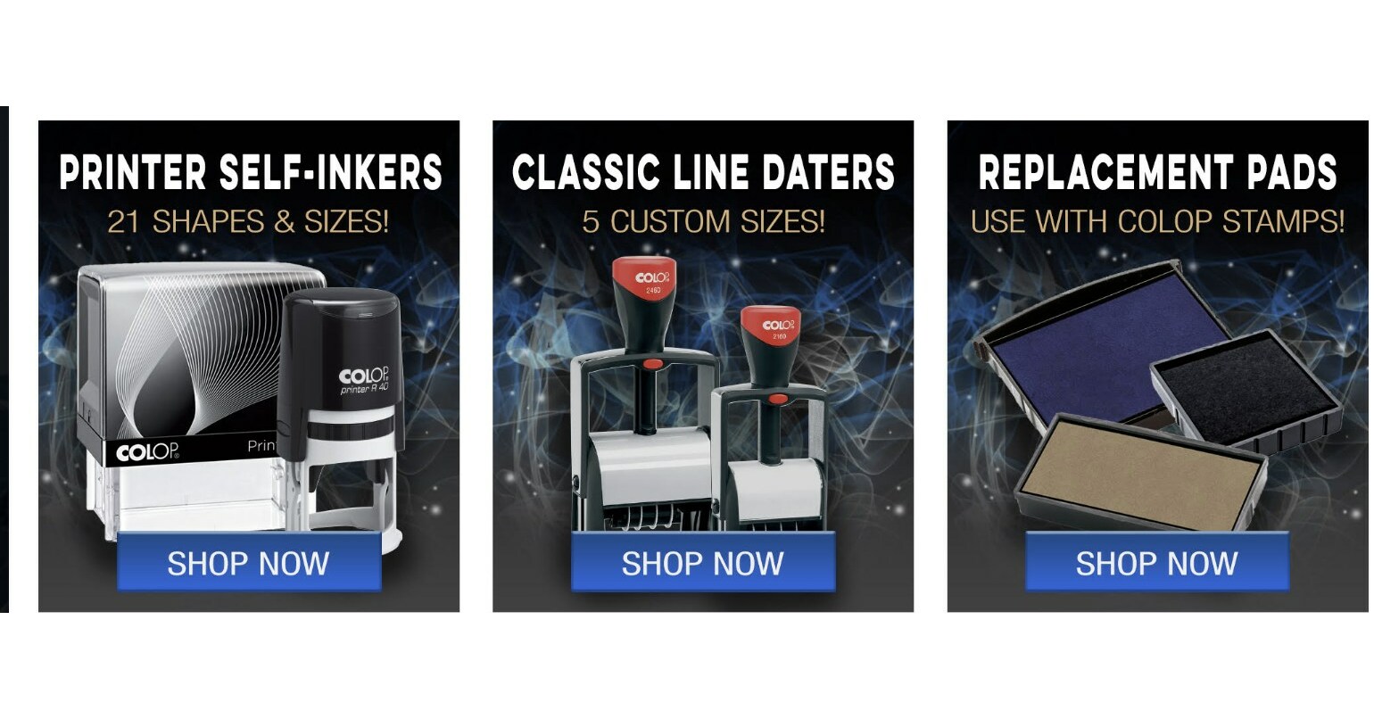 Rubber Stamp Champ Introduces COLOP Brand