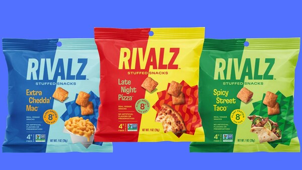 Stuffed Snack Startup, Rivalz, Launches New 1 oz Package Perfect for ...