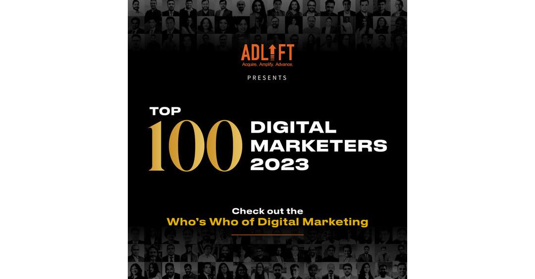 AdLift Unveils Top 100 Digital Marketers 2023