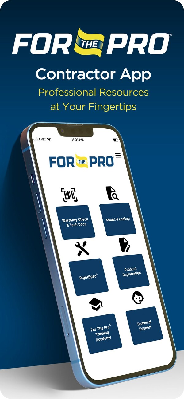 Bradford White launches powerful new For the Pro® mobile app
