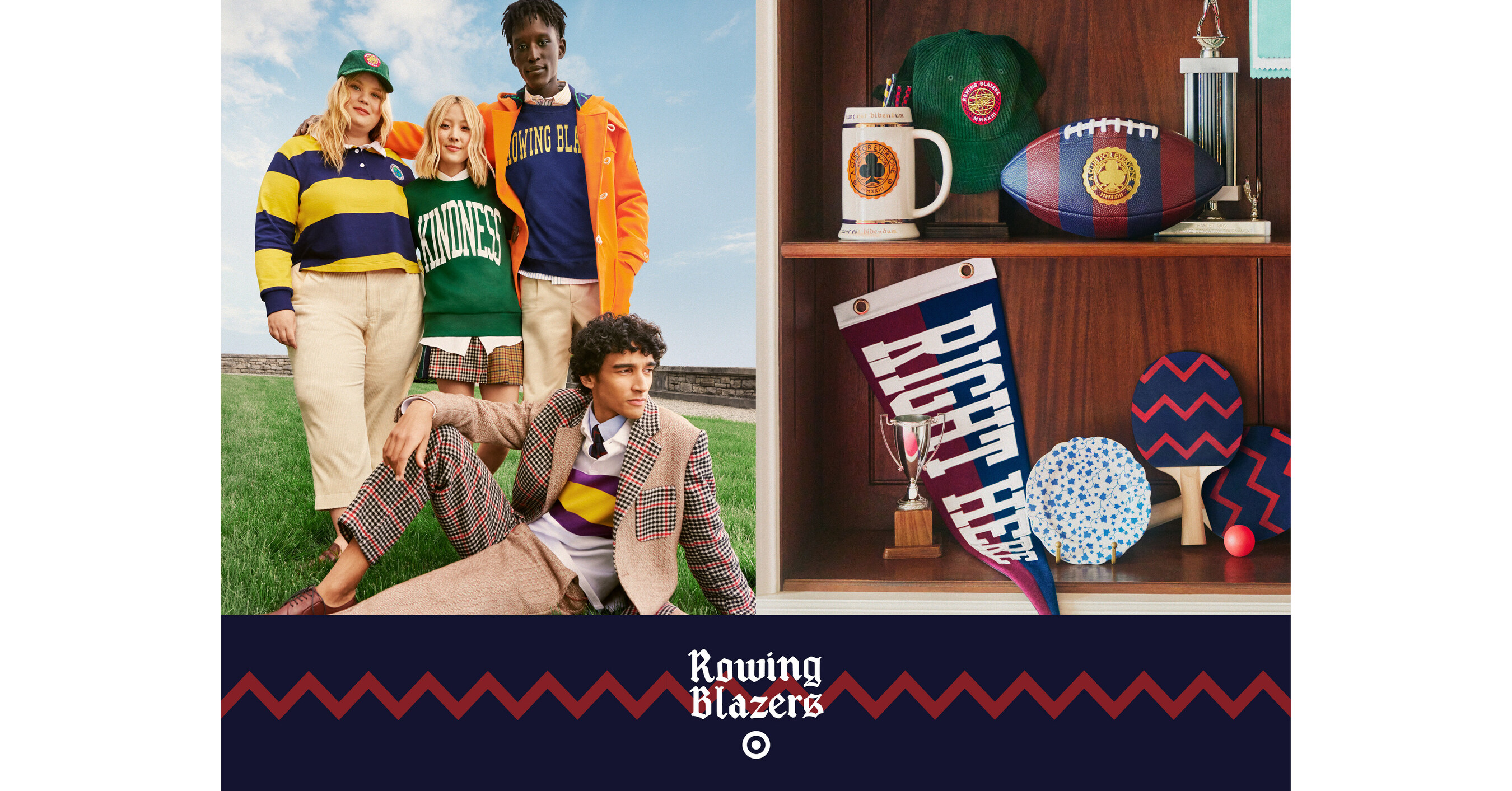 Target Partners with Rowing Blazers on a Colorful, Sport-Inspired ...