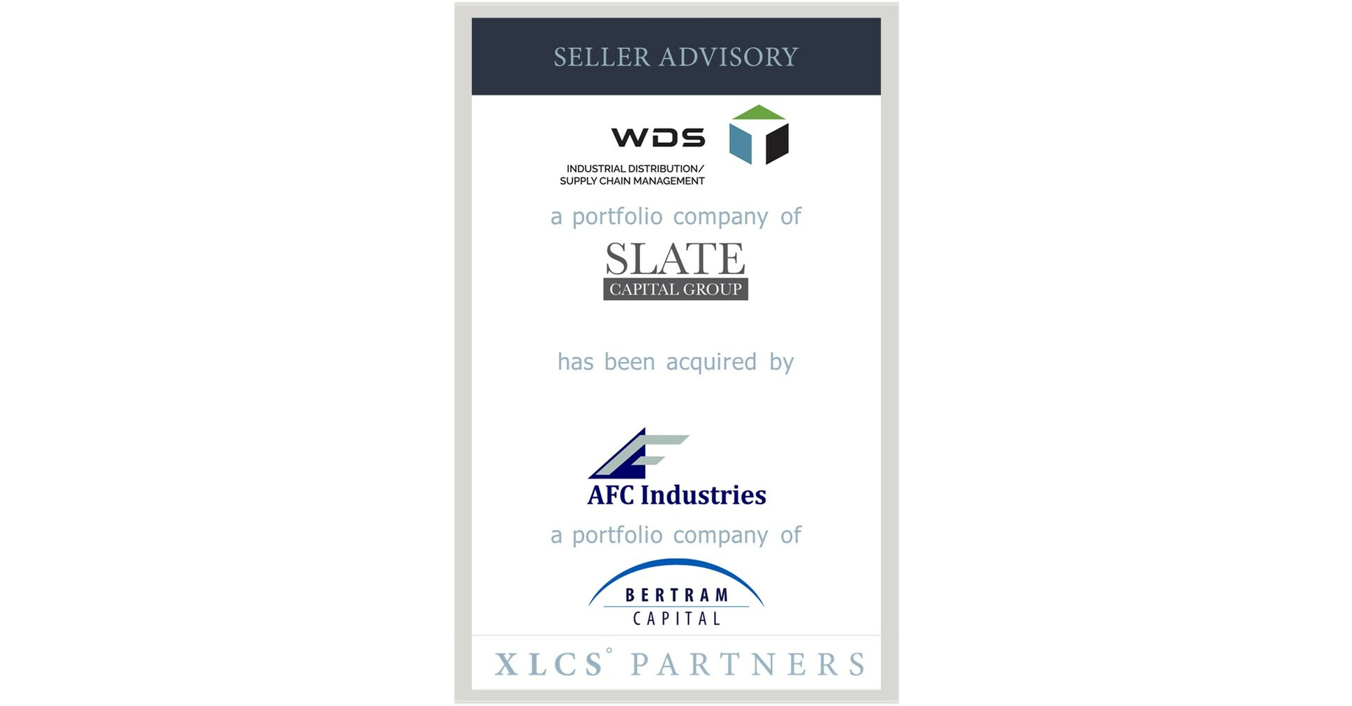 XLCS Partners advises White Distribution & Supply in sale to AFC Industries