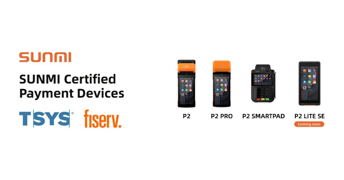 SUNMI announced the EMV level 3 payment certifications