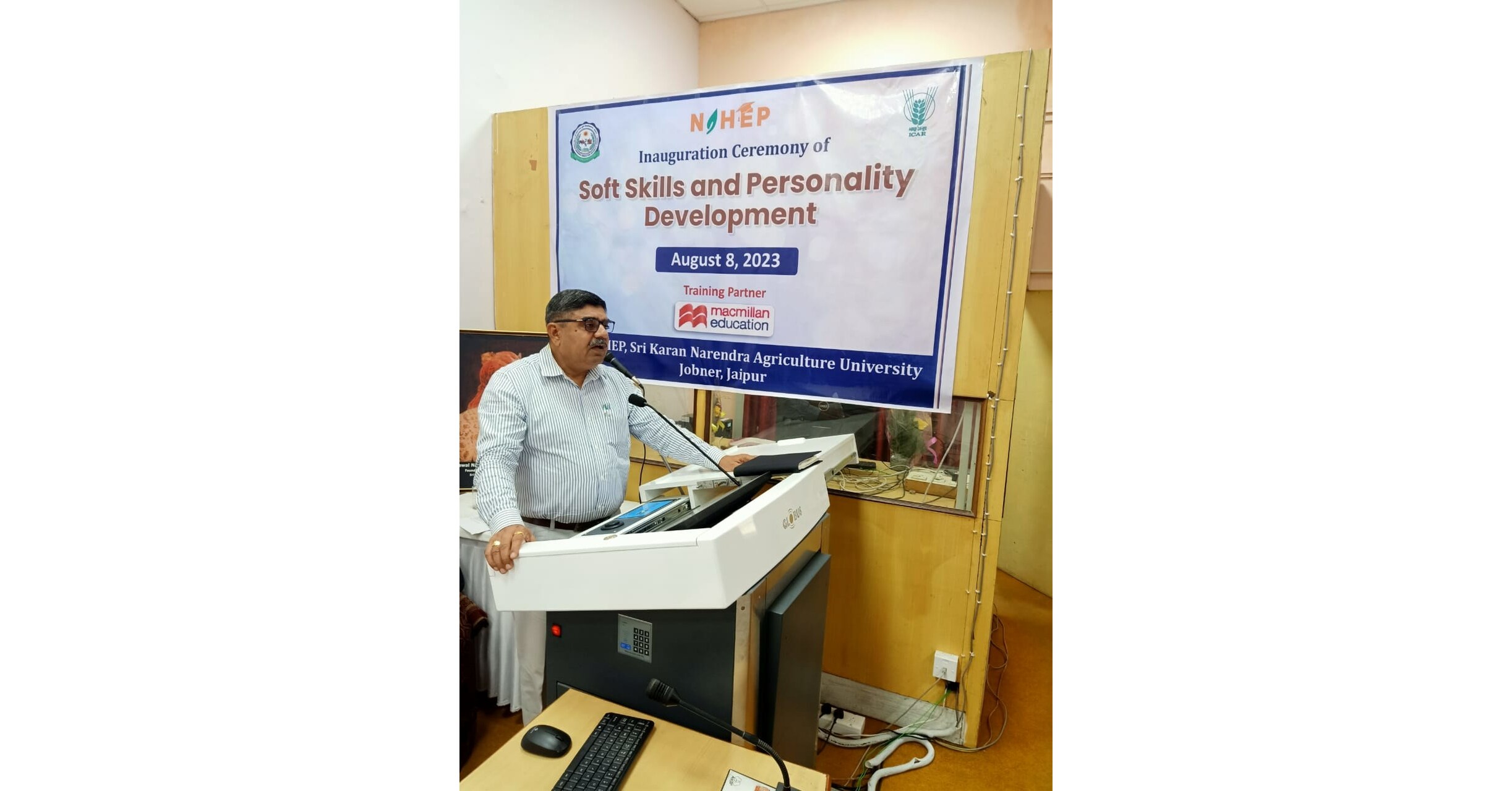 Fostering Future Agri-Leaders: A Joint Initiative by SKNAU Jobner and ...