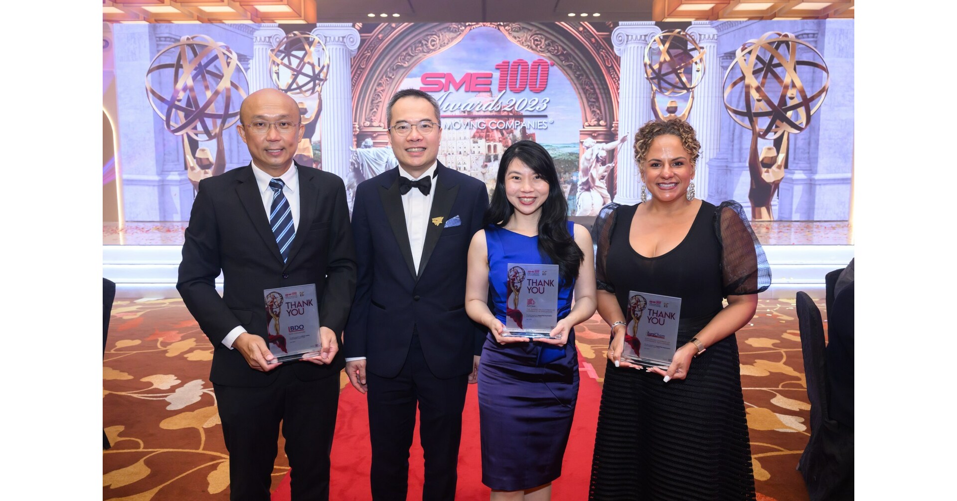 Singapore's Top SMEs Honoured at the SME100 Awards 2023 Singapore