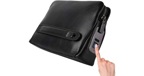 Schimmer Unveils High-tech Bags with Built-In Fingerprint Lock ...