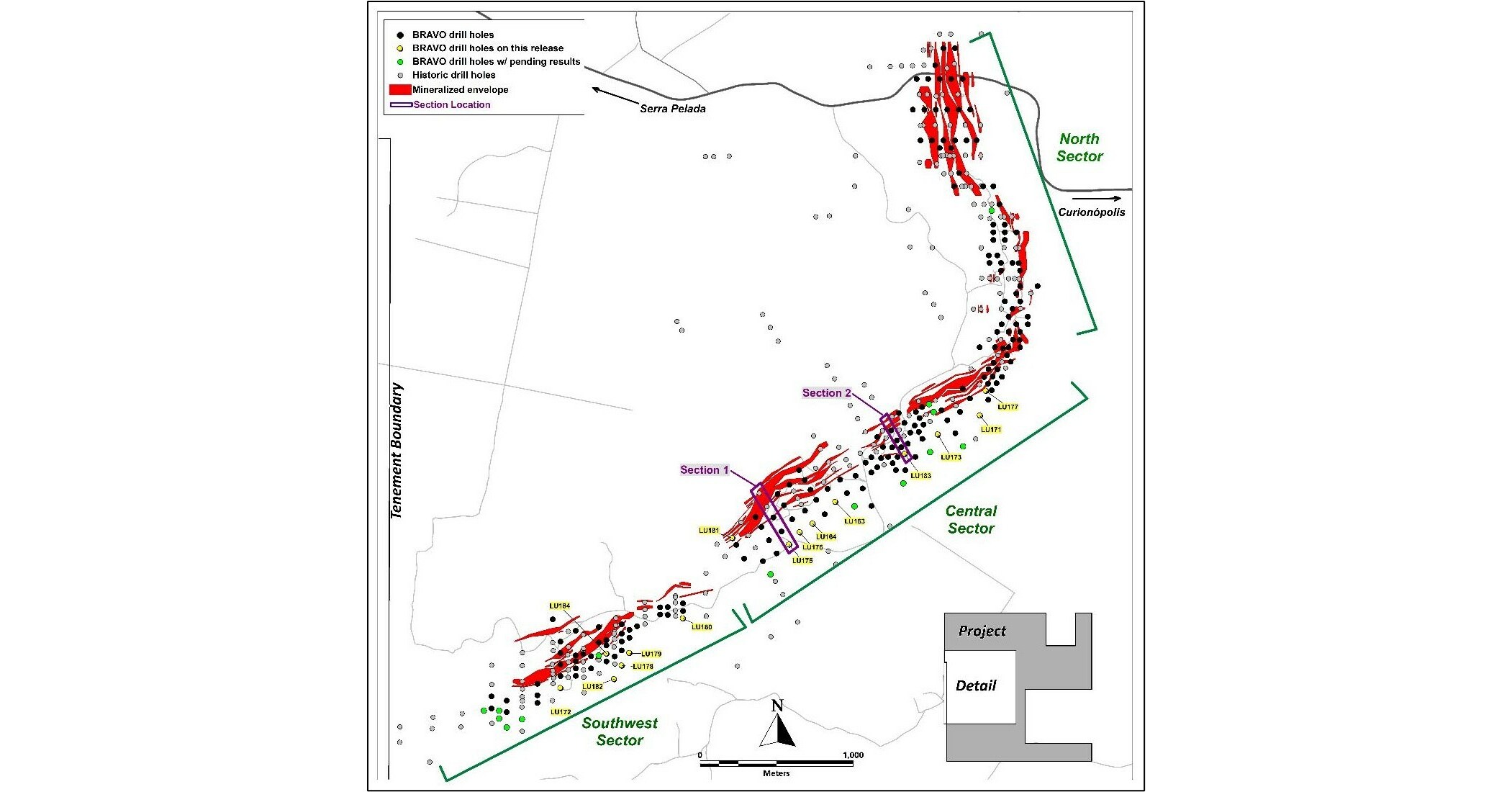Bravo's Phase 2 Program Defines Thick, High-Grade PGM+Au+Ni ...