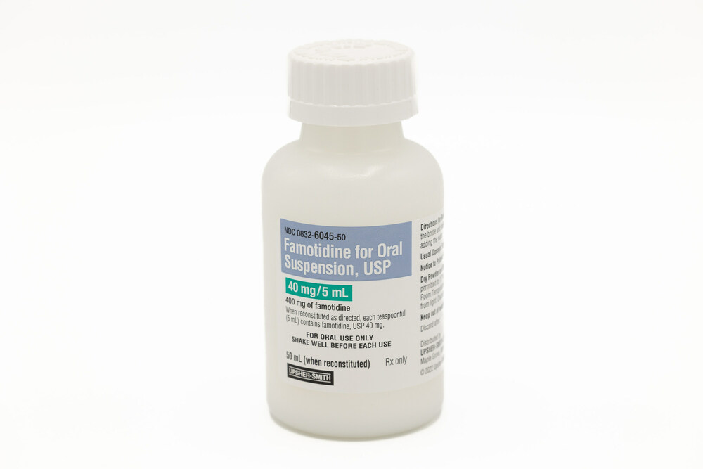 UPSHER-SMITH LAUNCHES FAMOTIDINE FOR ORAL SUSPENSION, USP
