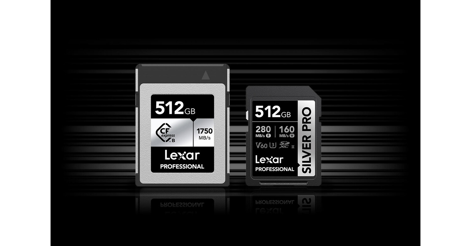 Lexar Introduces Two New Silver Series Cards: Professional CFexpress ...