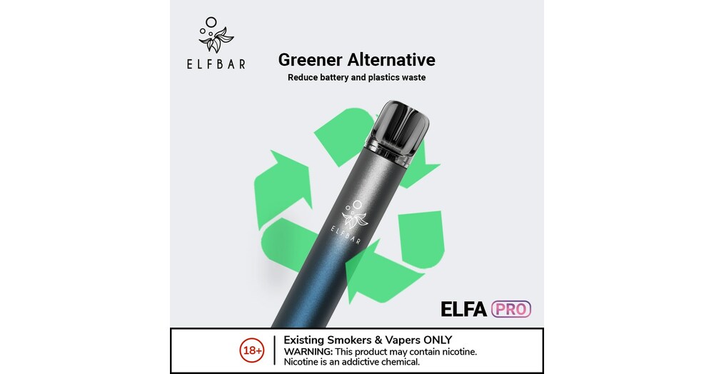 ELFBAR brings ELFA PRO to the UK