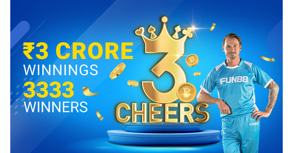 Fun88 Unveils "3 CHEERS!" Promotion to Commemorate 3rd Anniversary