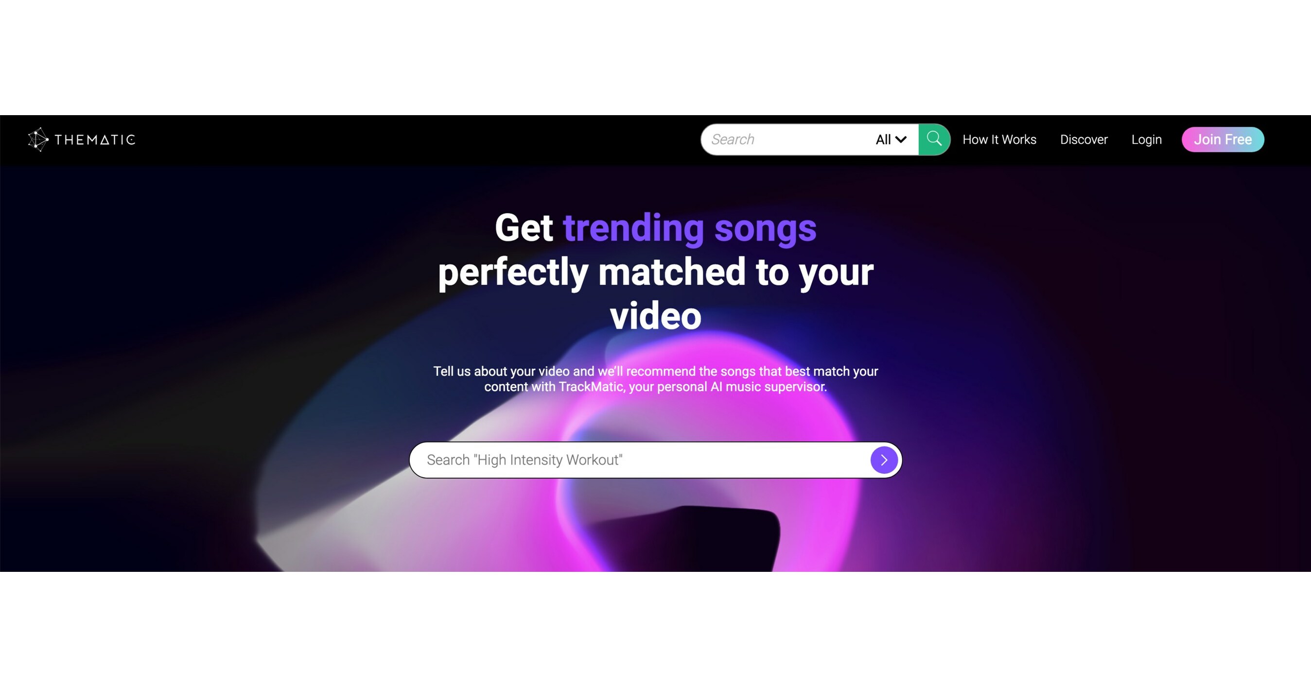 Revolutionizing Search & Discovery: Thematic Unveils Trackmatic, an AI ...
