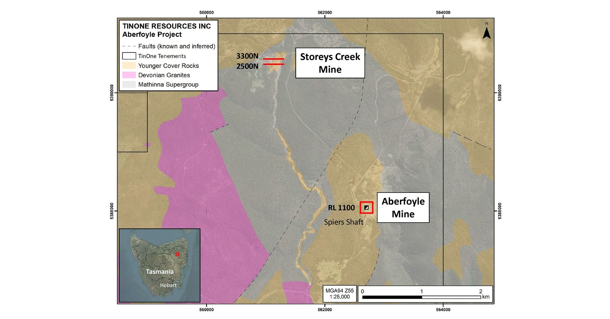 TINONE SAMPLES LITHIUM MINERALIZATION IN HISTORICAL DRILL CORE FROM ITS ...